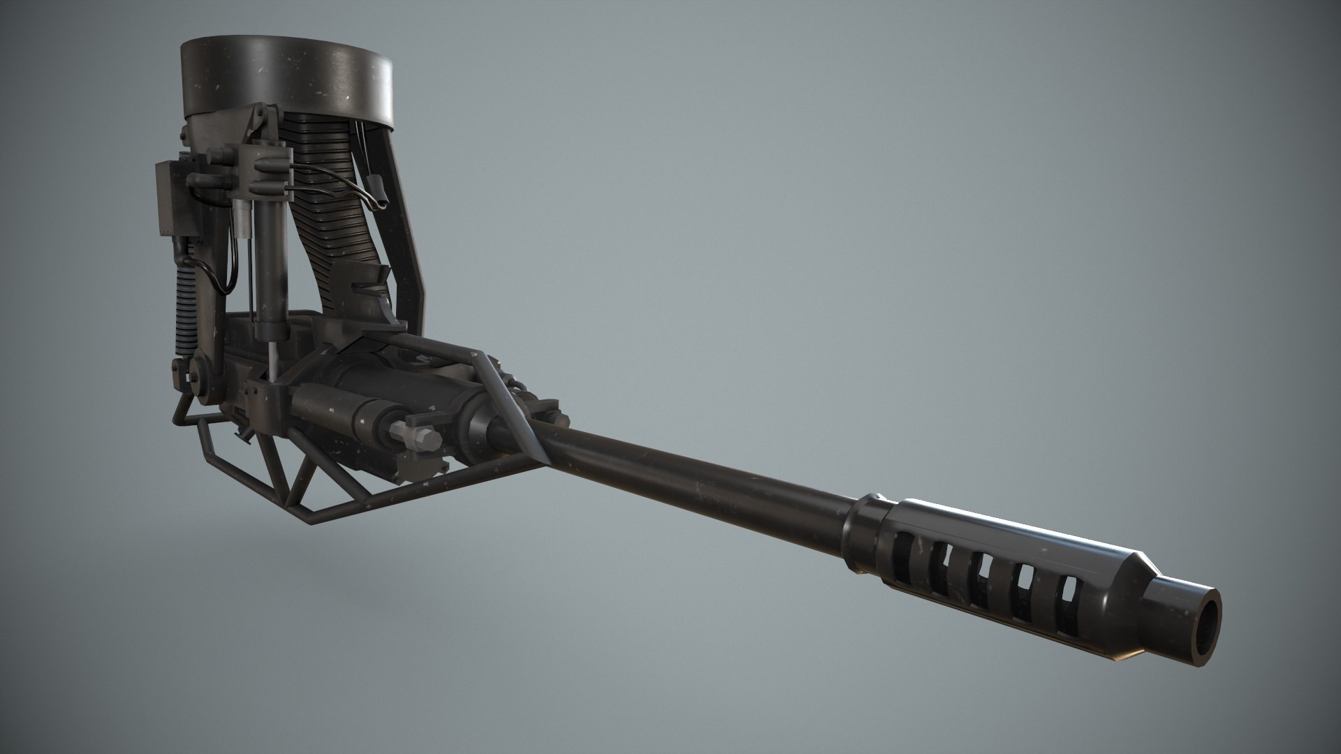 M230 Chain Gun 3D Model - TurboSquid 2064285