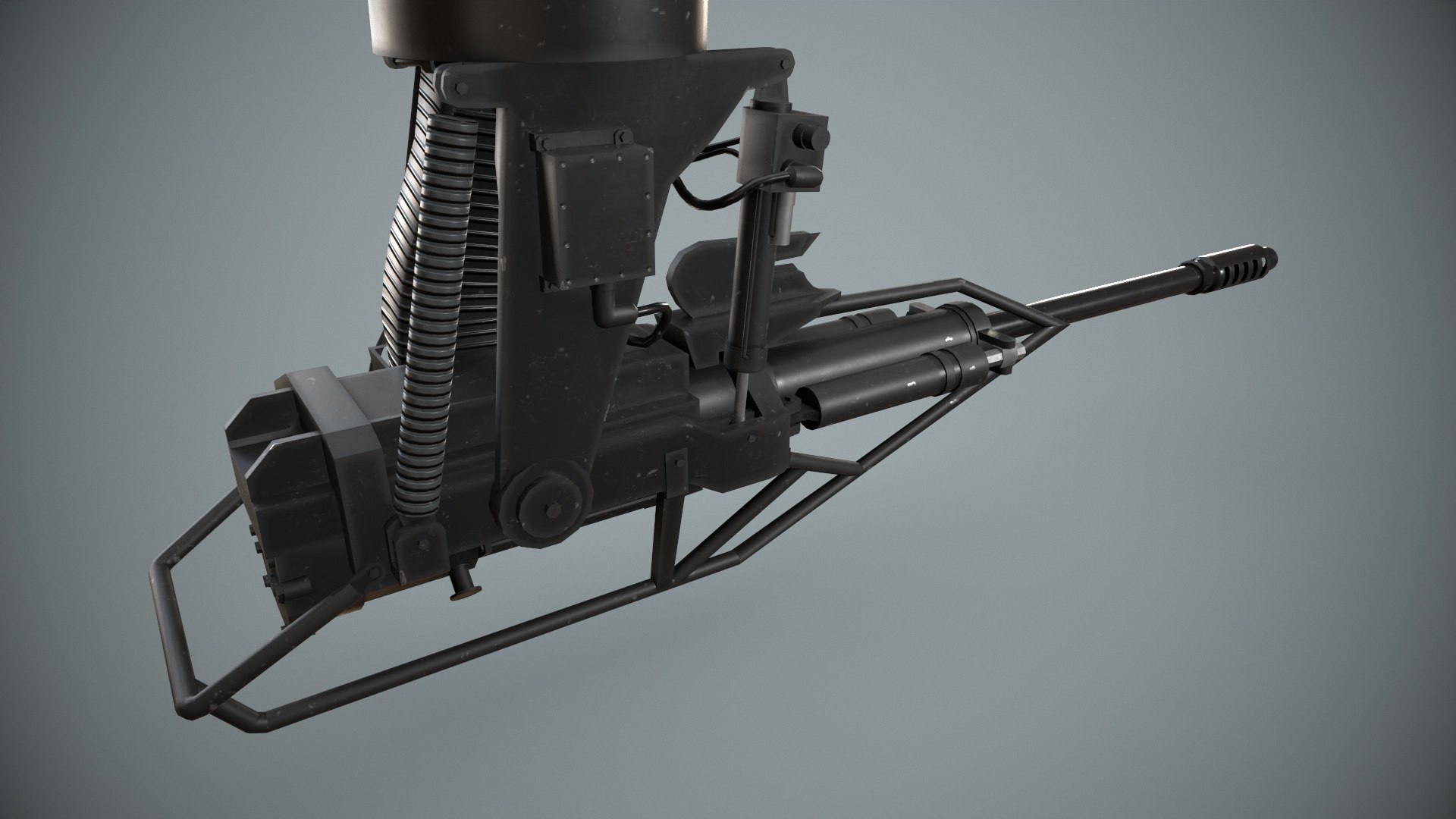 M230 Chain Gun 3D Model - TurboSquid 2064285