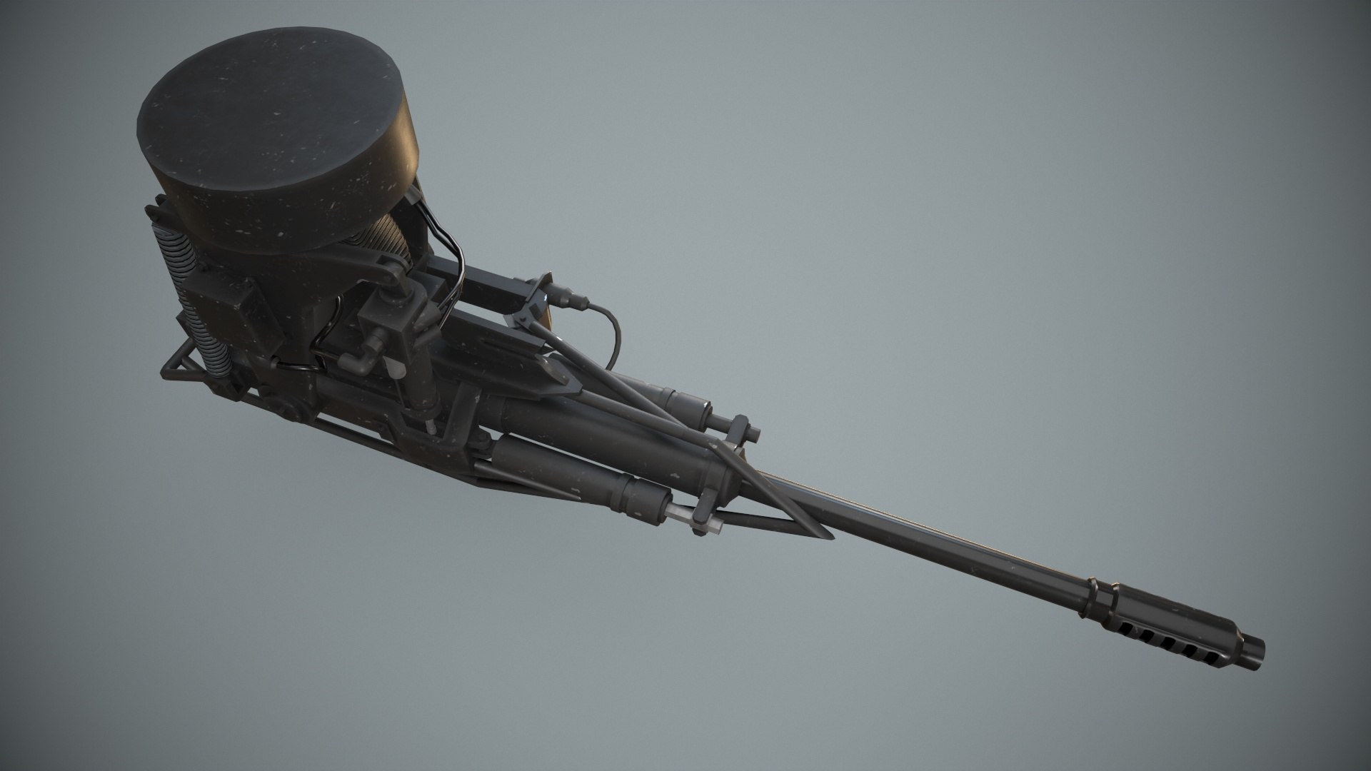 M230 Chain Gun 3D Model - TurboSquid 2064285