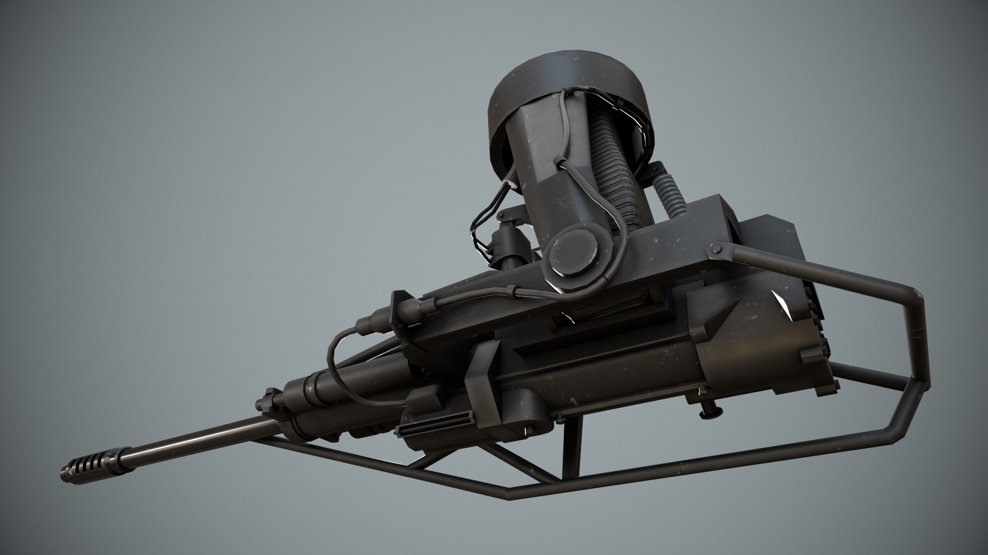 M230 Chain Gun 3D Model - TurboSquid 2064285