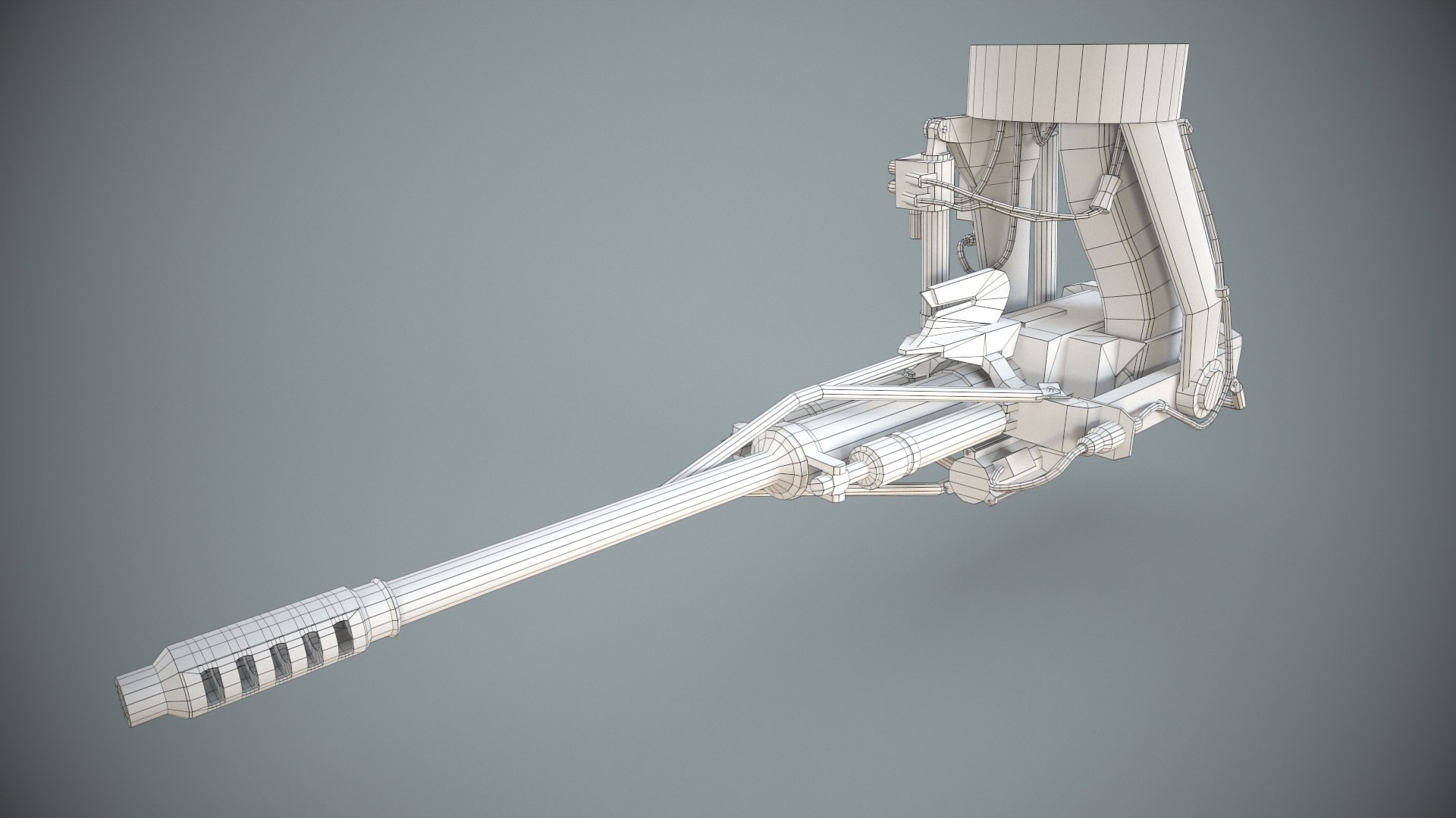 M230 Chain Gun 3D Model - TurboSquid 2064285