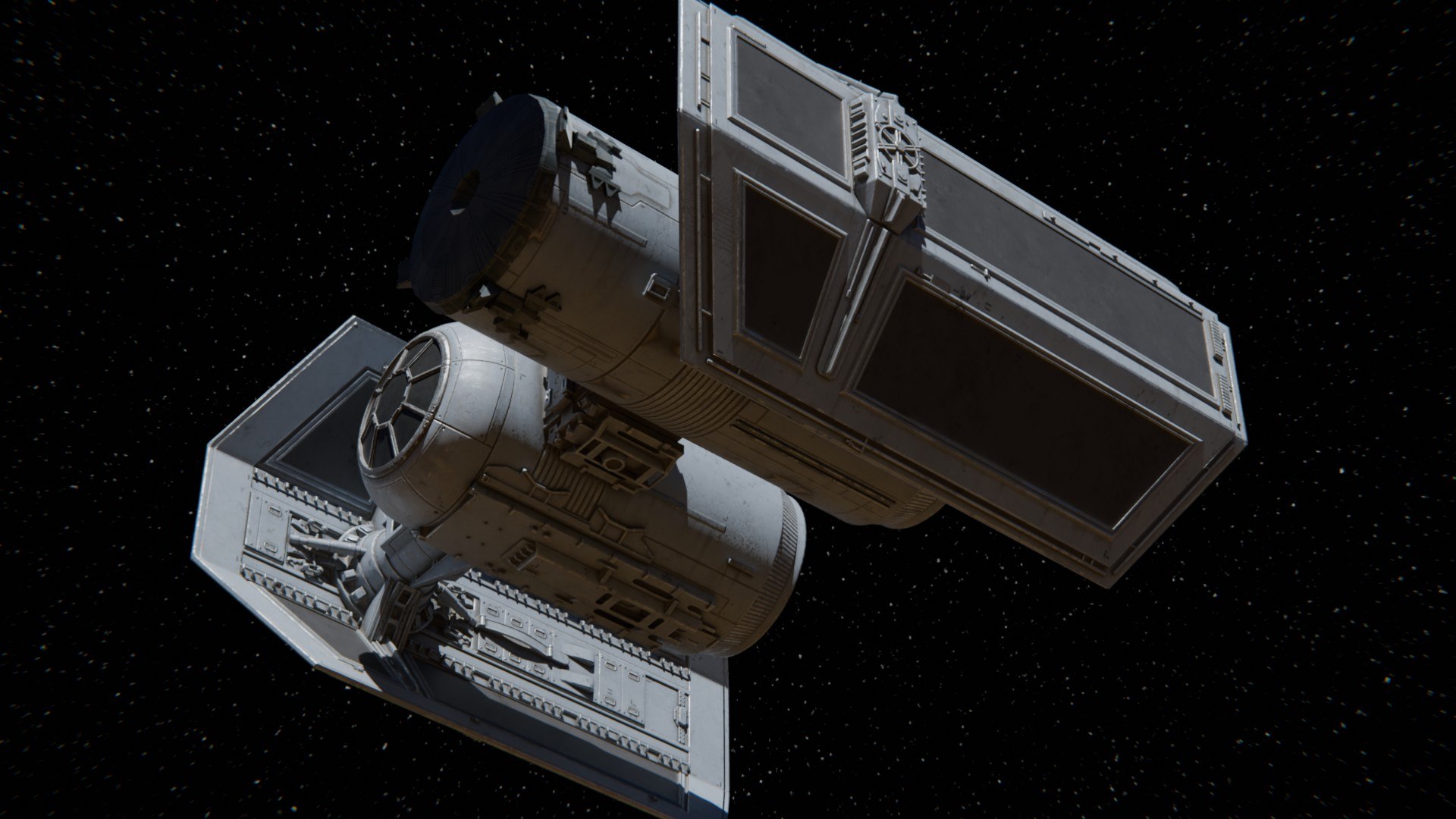 3D Star Wars TIE-BR Boarding Shuttle - TurboSquid 2330483