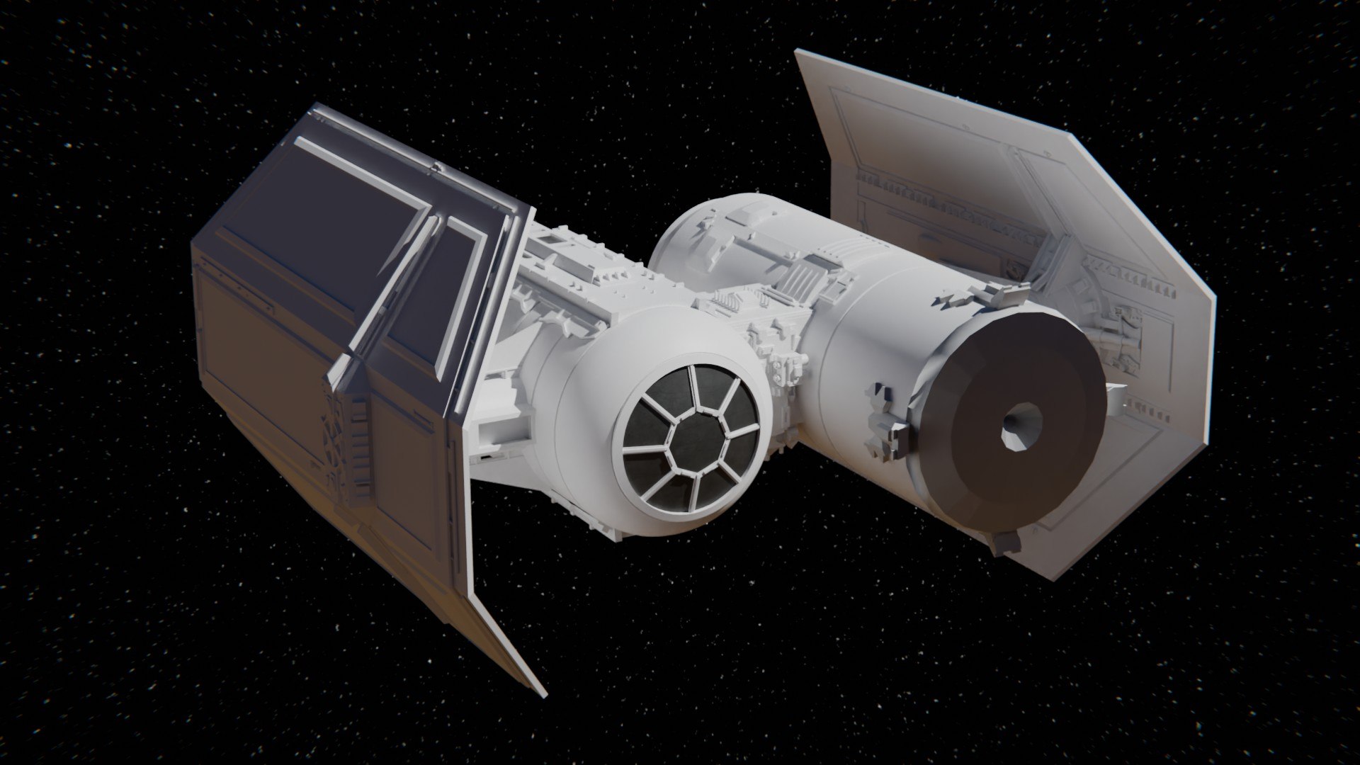 3D Star Wars TIE-BR Boarding Shuttle - TurboSquid 2330483