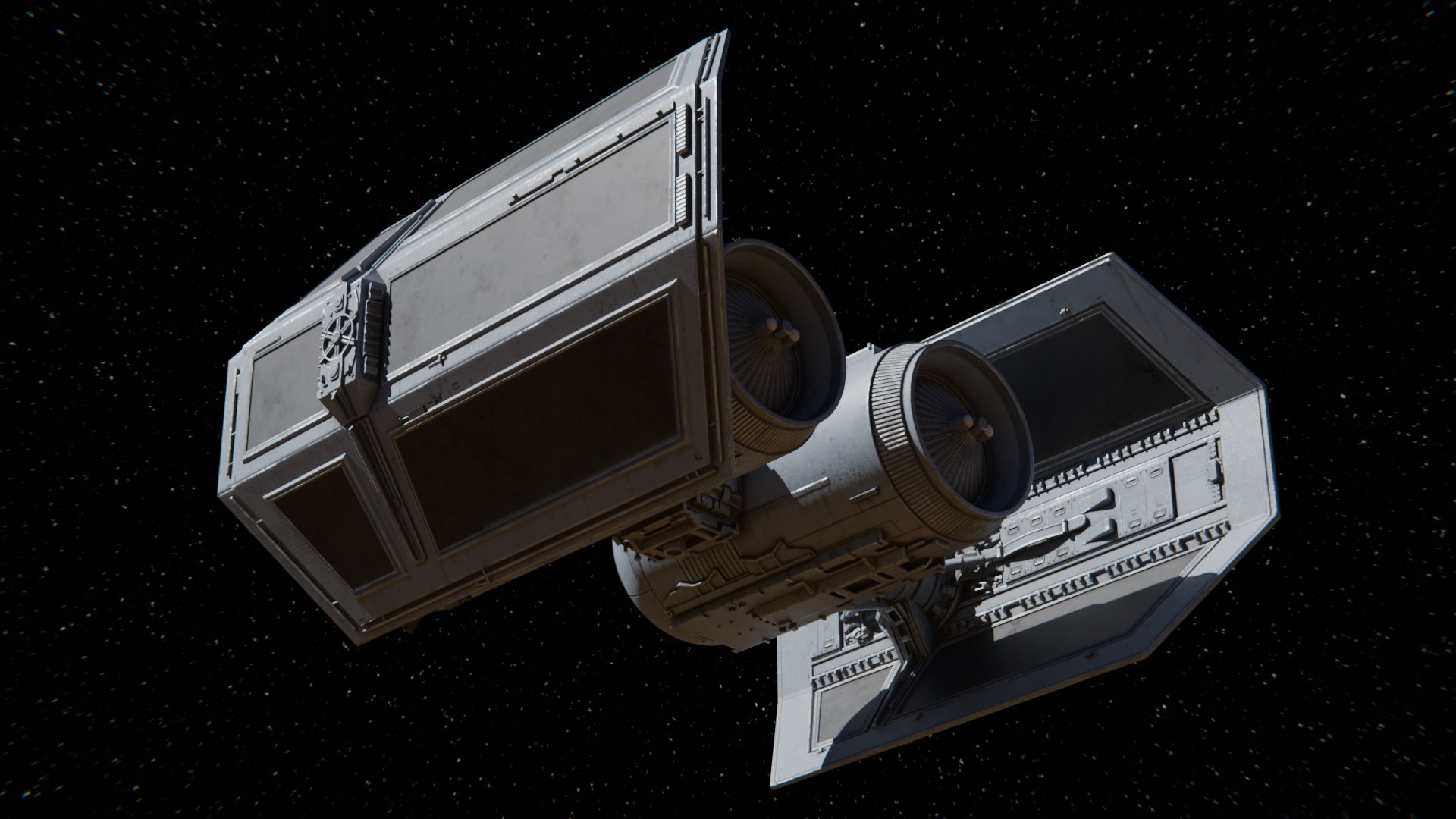 3D Star Wars TIE-BR Boarding Shuttle - TurboSquid 2330483