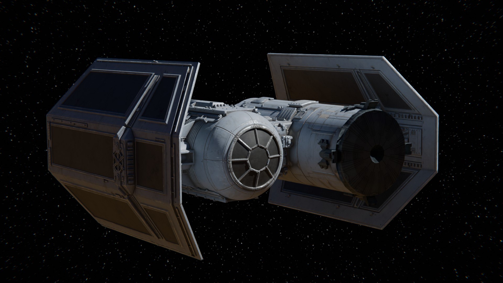 3D Star Wars TIE-BR Boarding Shuttle - TurboSquid 2330483