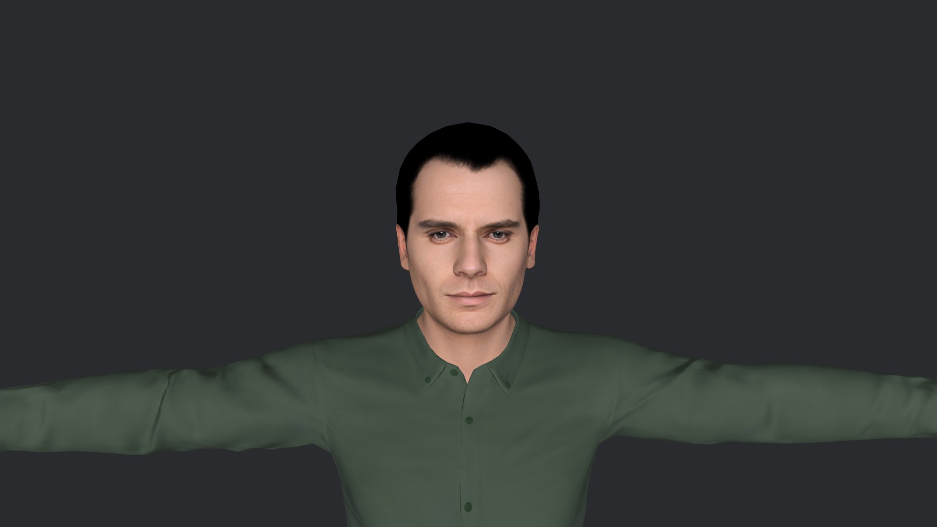 Henry Cavill Hyper Realistic Full Body Fully Rigged 3D Character 3D ...