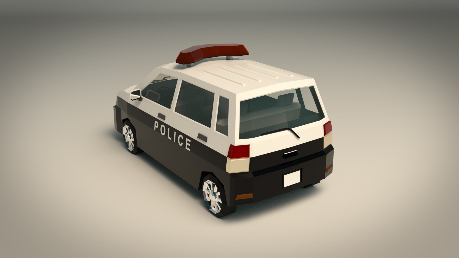 3D Model Police Van - TurboSquid 1545662