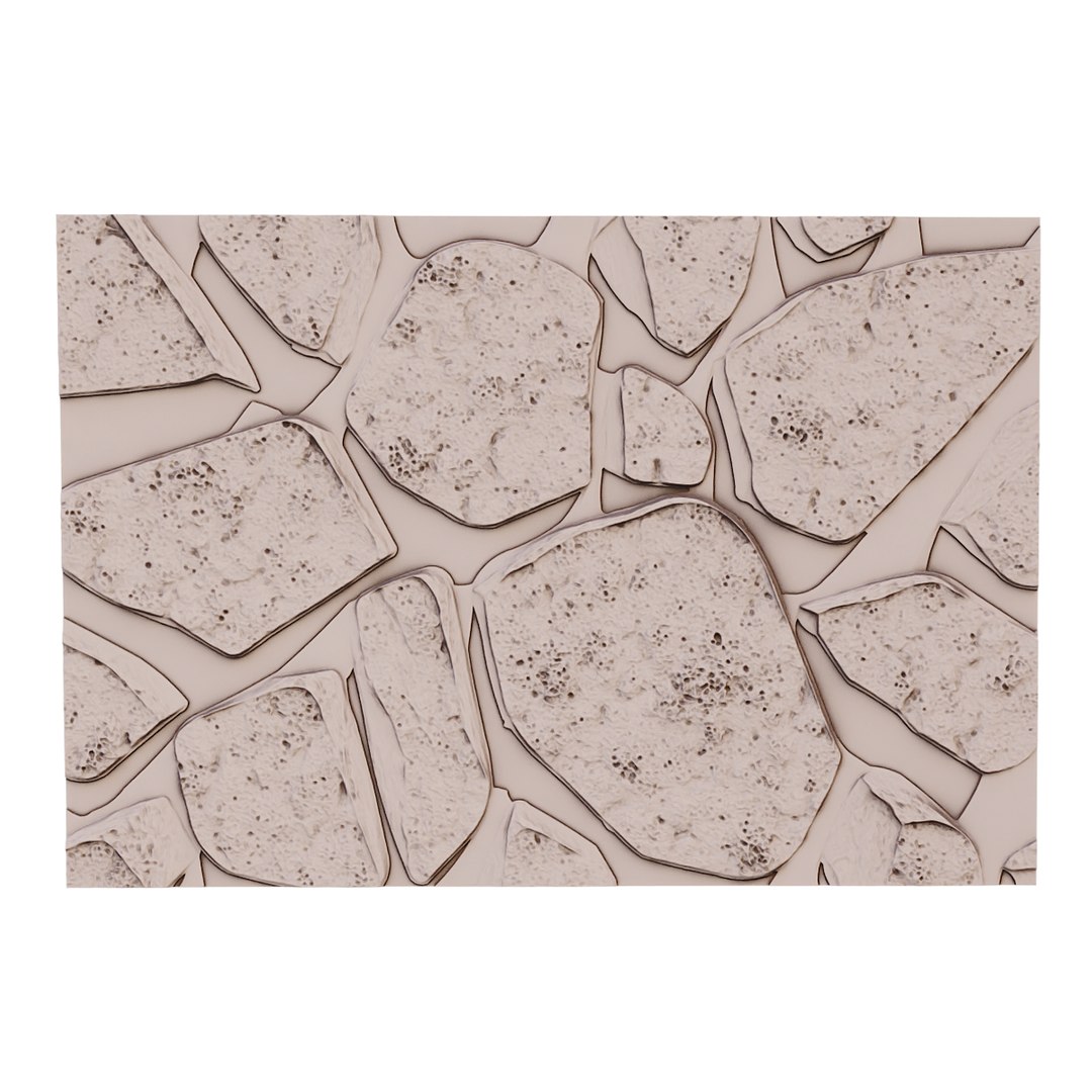 Decor Set Wall Panel Wall Stone Relief Mural CNC 27 3D - TurboSquid 2265925