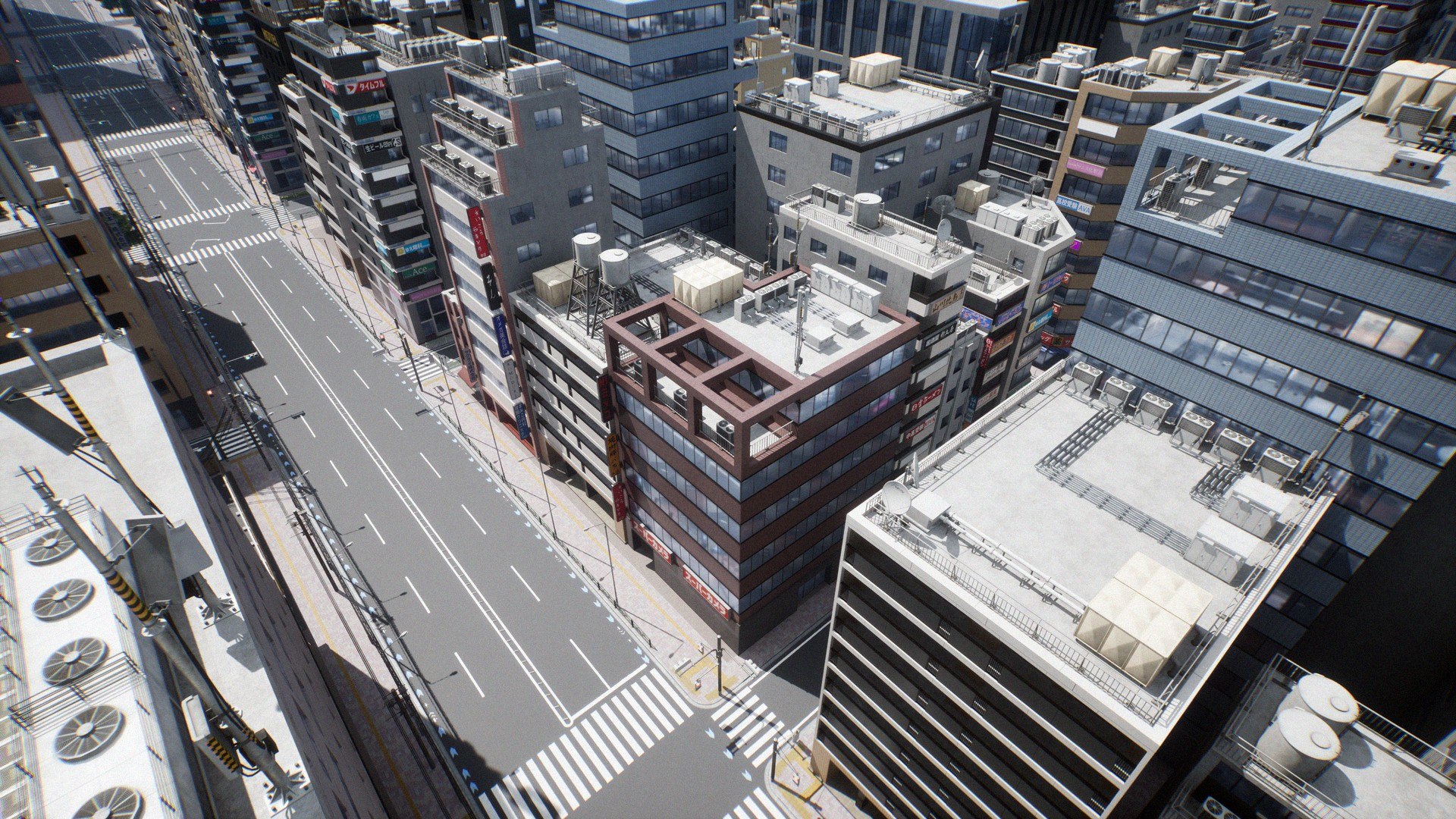 Japanese City Model - TurboSquid 2225073