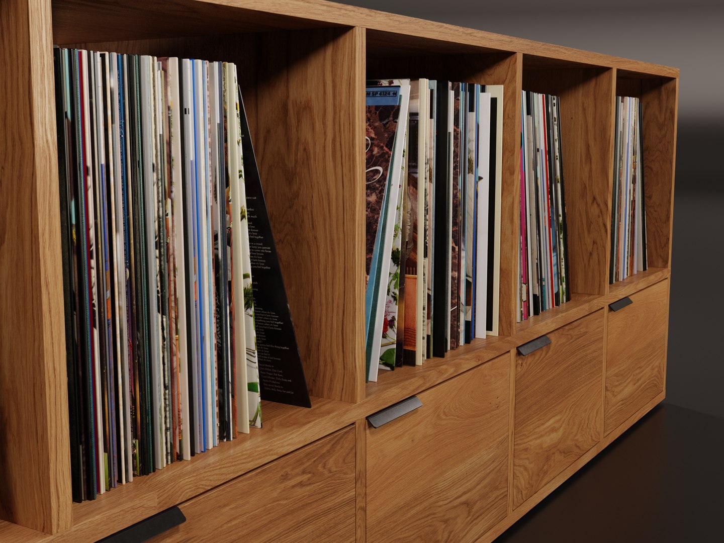 Vinyl Storage No-29 3D Model - TurboSquid 1865701