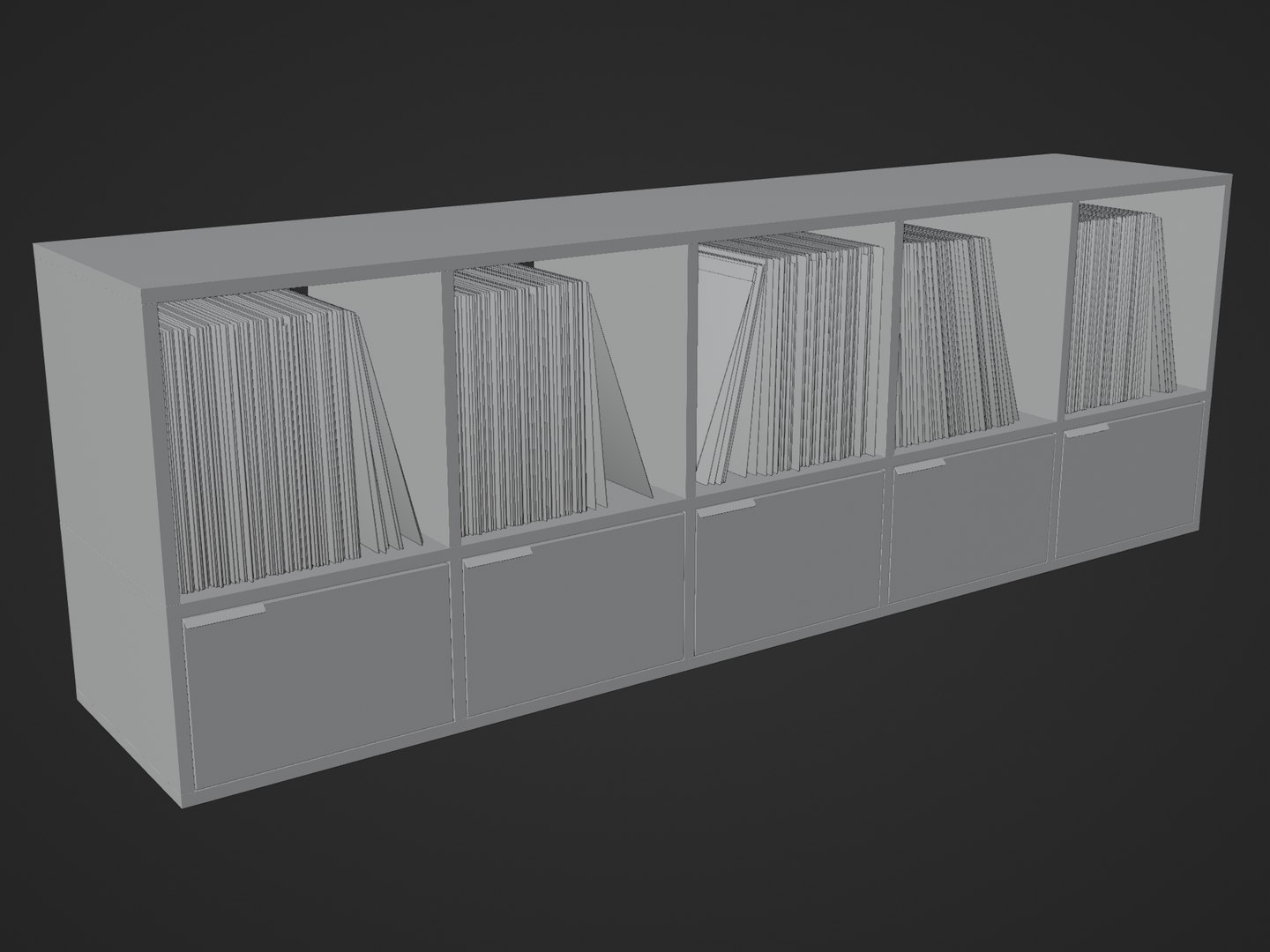 Vinyl Storage No-29 3D Model - TurboSquid 1865701