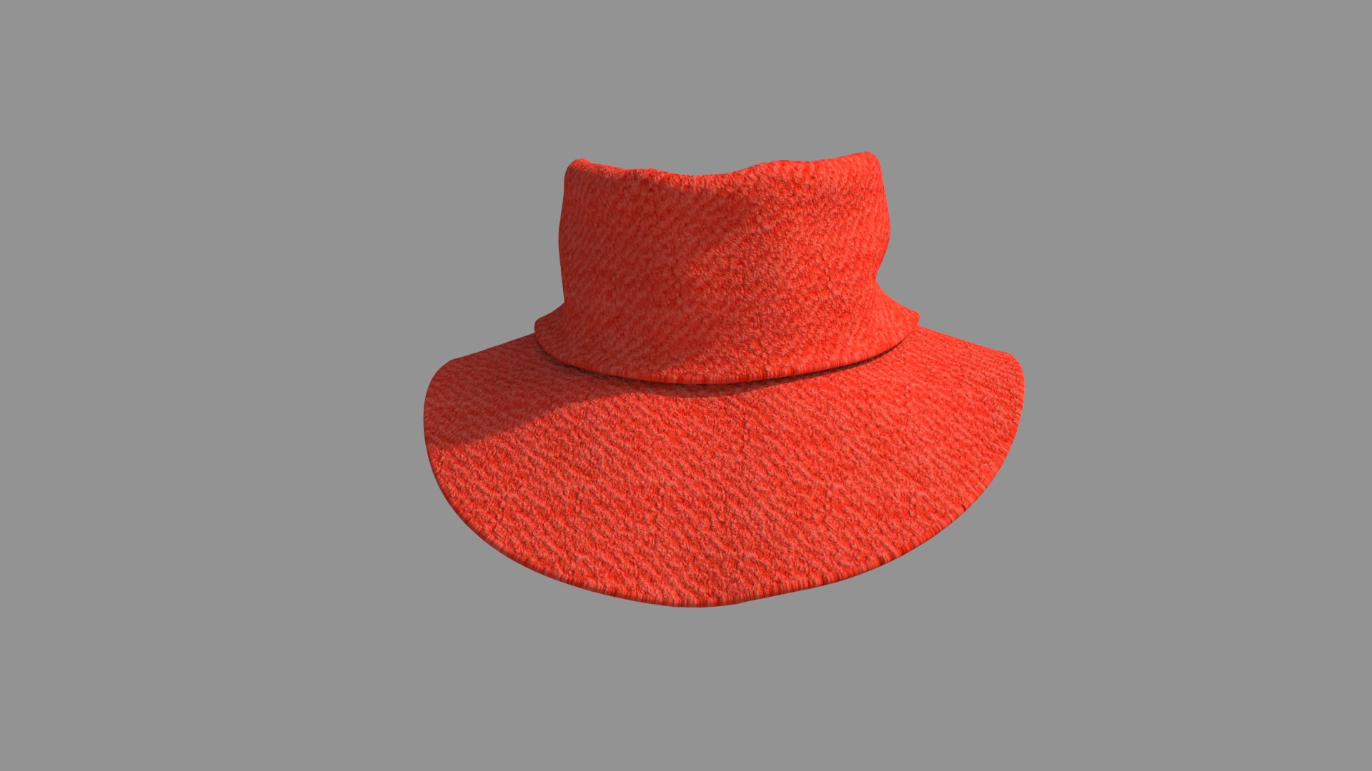 Scarf - High Neck Collar 3D Model - TurboSquid 1977822