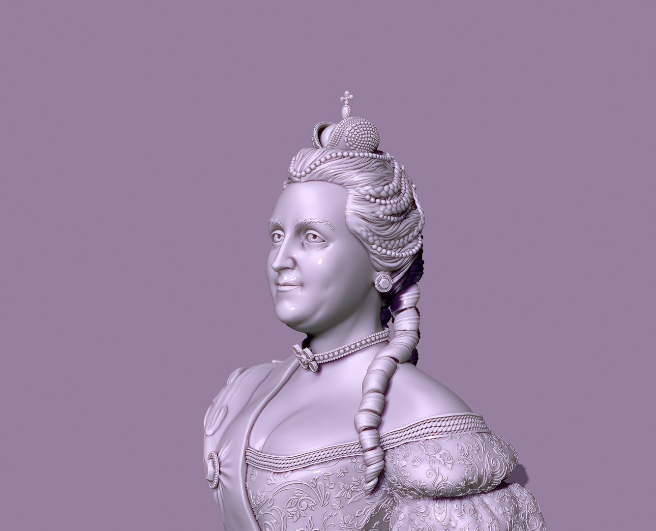 3D CATHERINE THE GREAT - TurboSquid 1906365