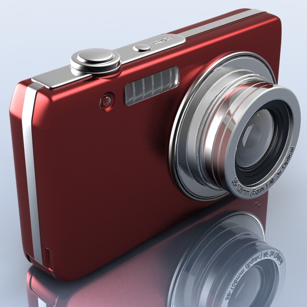 photocamera generic 3d model