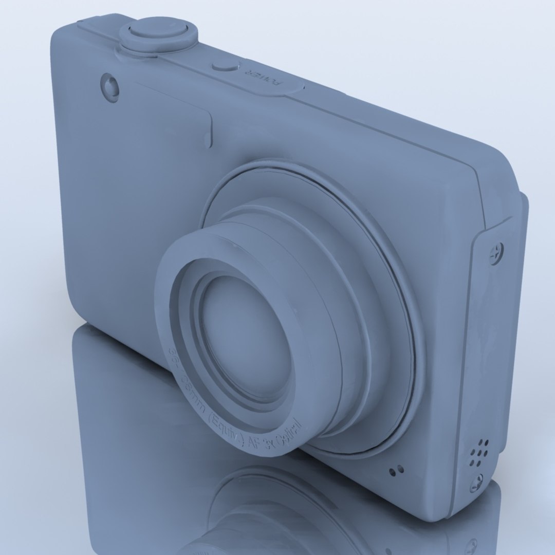 photocamera generic 3d model