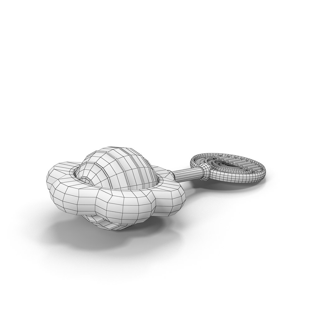 3d Model Baby Rattles