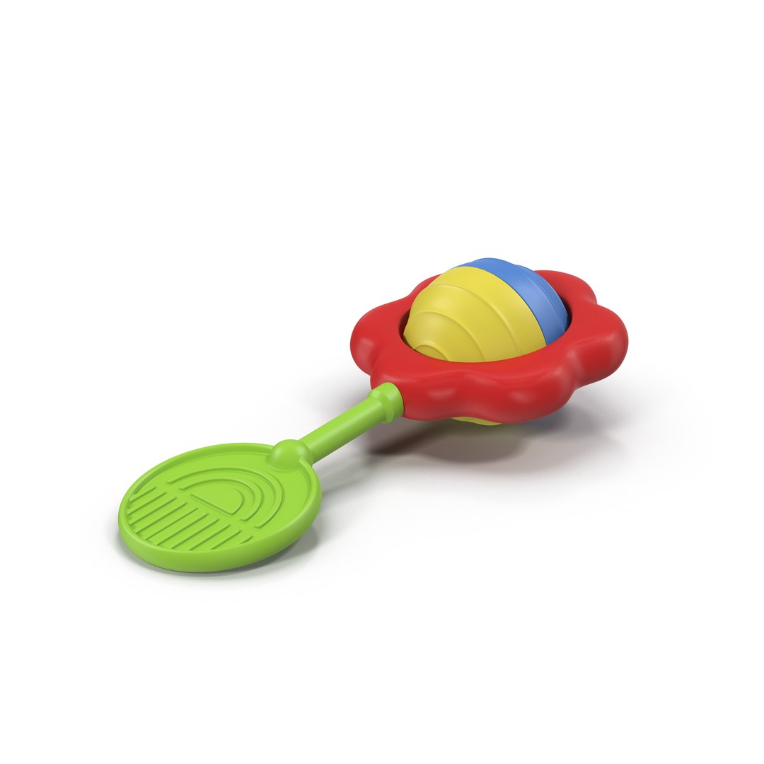 3d Model Baby Rattles