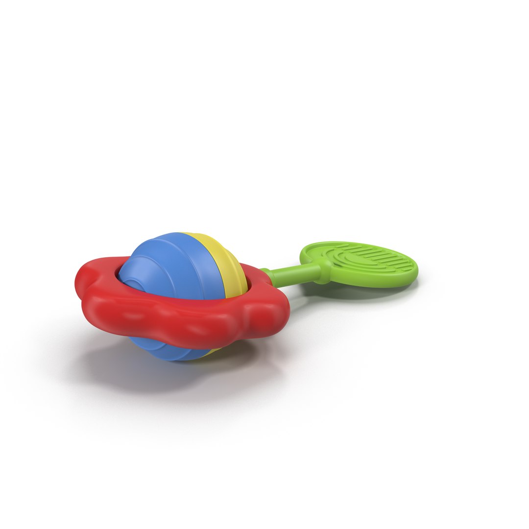 3d Model Baby Rattles