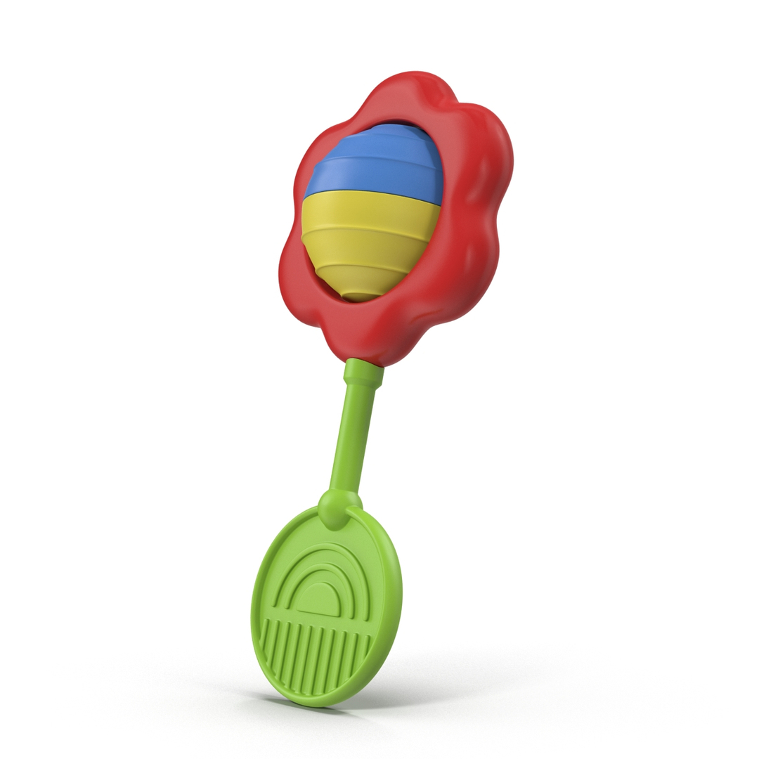 3d Model Baby Rattles