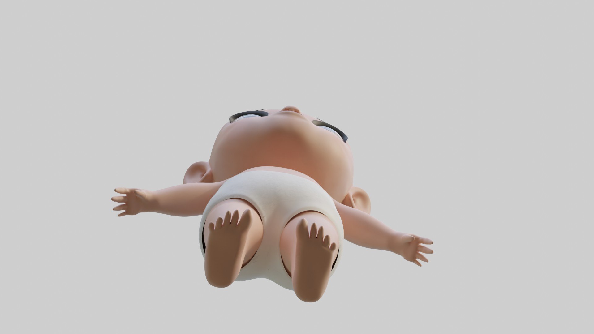 3D Model Baby Rigged - TurboSquid 2025509