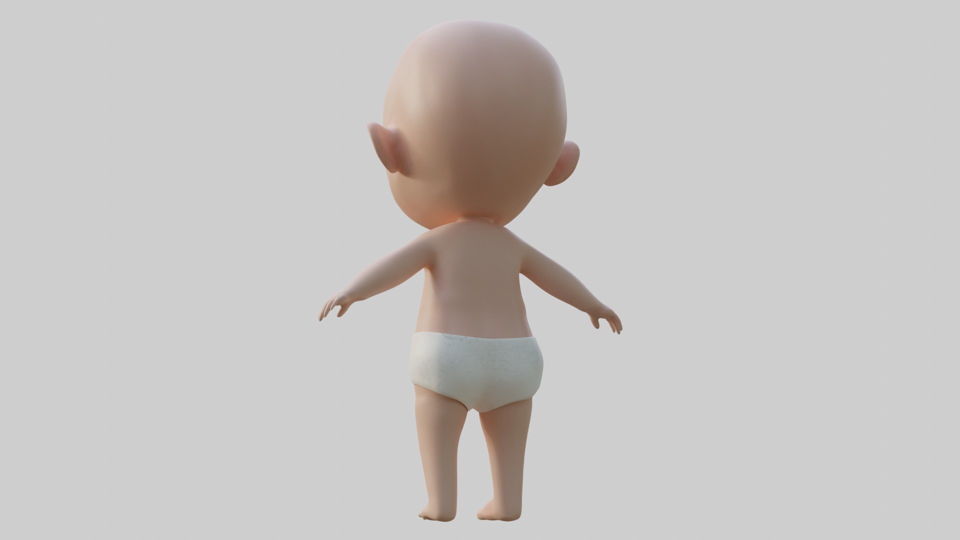 3D Model Baby Rigged - TurboSquid 2025509