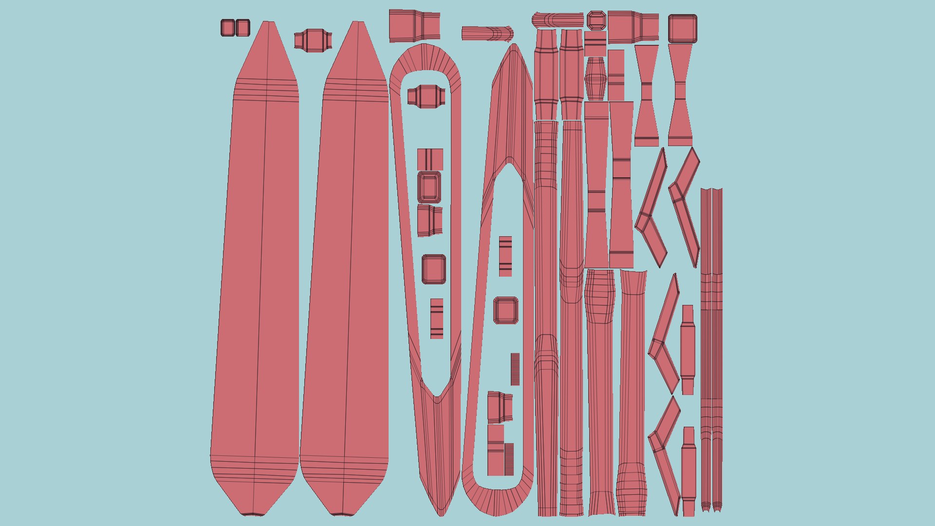 SciFi Sword B01 Black Blue - Sci Fi Weapon Design 3D model - TurboSquid ...