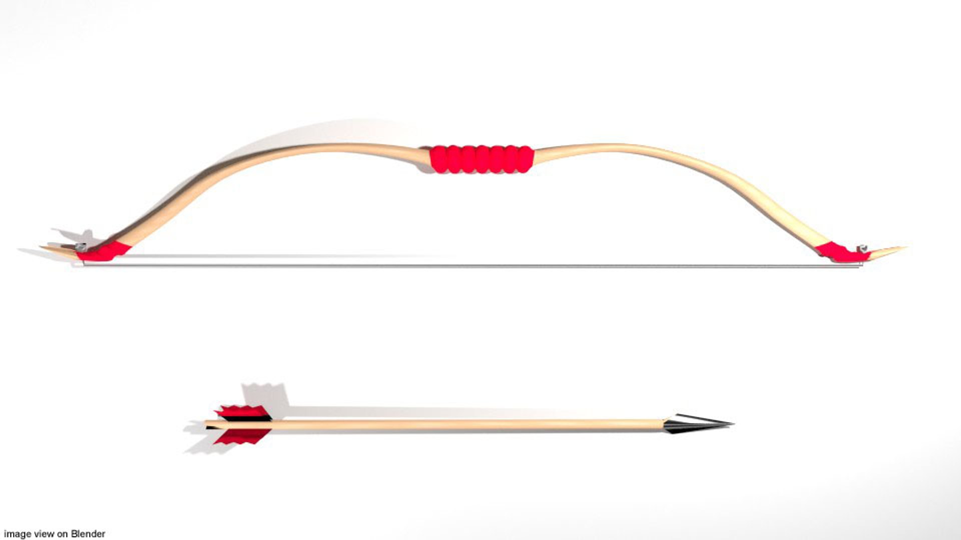 Arrow Bow Reflex 3D - TurboSquid 1288616