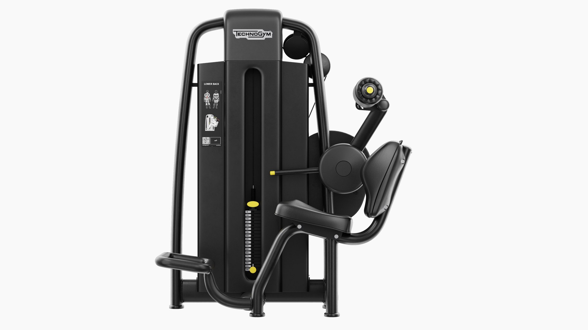 Technogym Selection 700 - Lower Back 3D - TurboSquid 2231395