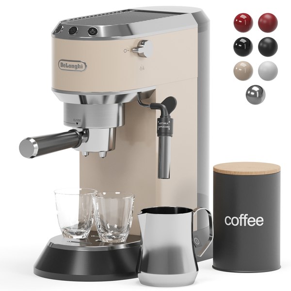 3D модель Кофемашина для эспрессо DELONGHI - TurboSquid 2196738