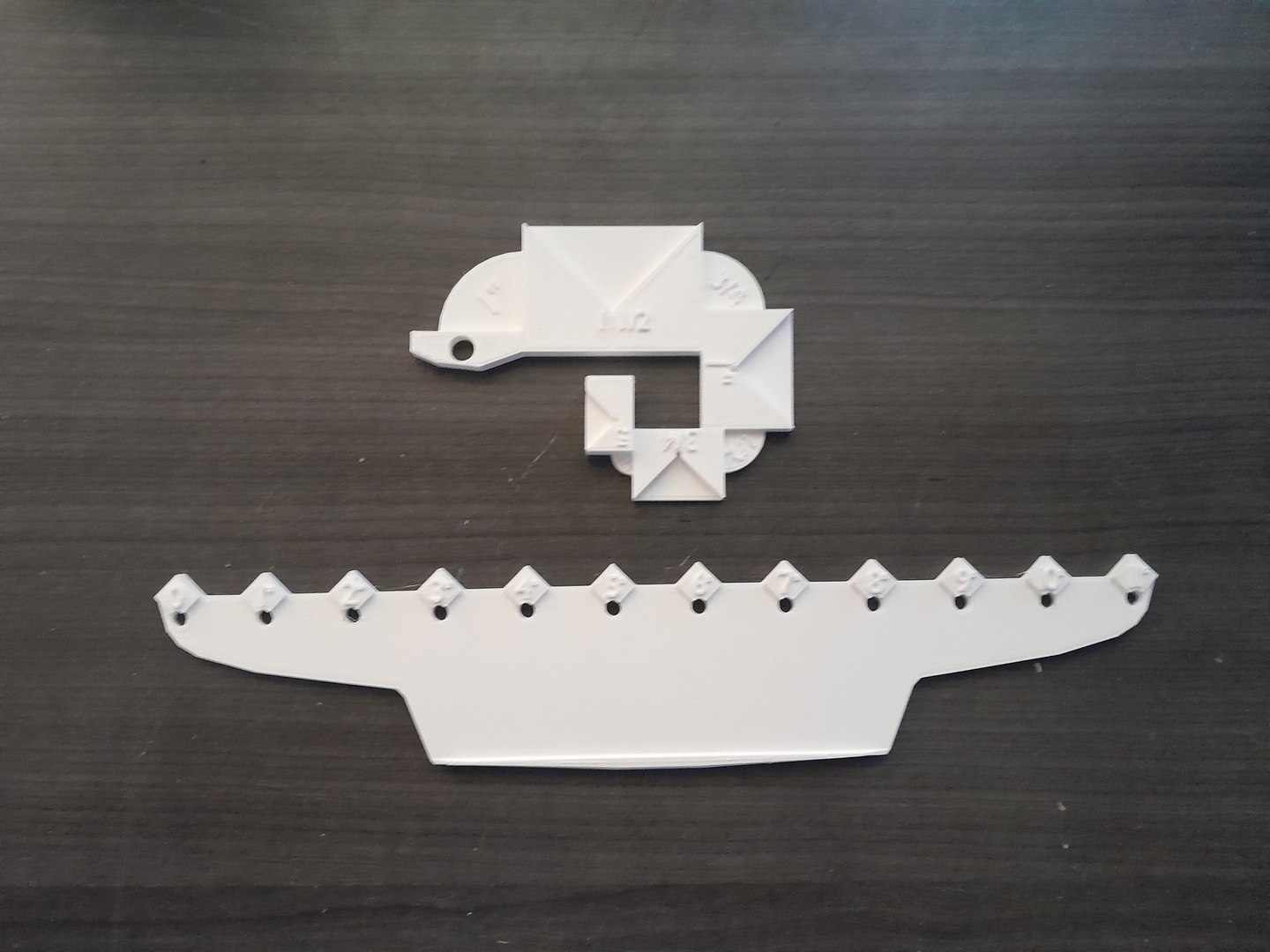 3D Sheet Metal Ruler And Corner Notch AndRadius Marker Tools Model ...