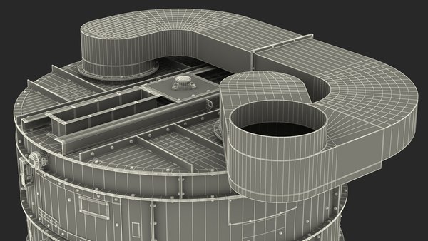 3D Agricultural Rotary Cooler RRF25-4 - TurboSquid 1992615