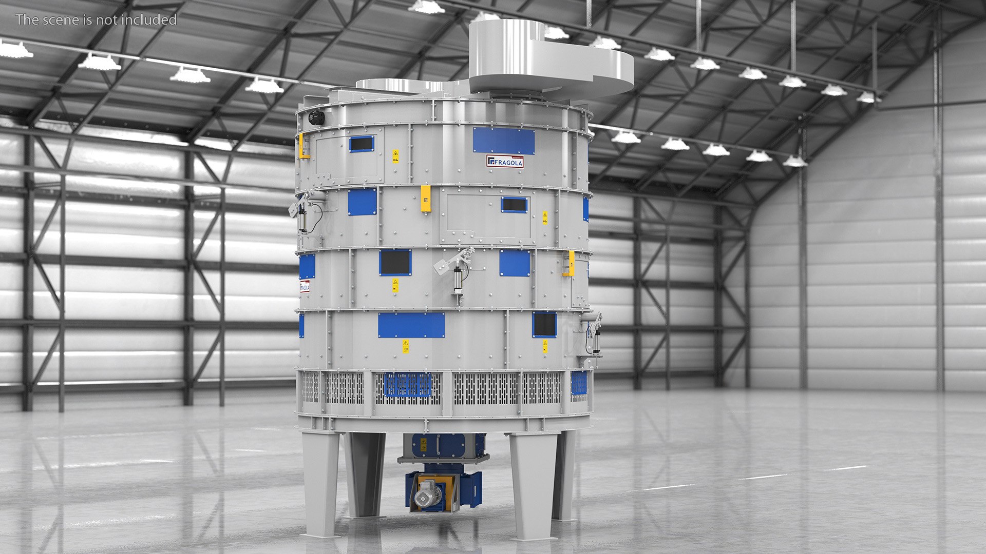 3D Agricultural Rotary Cooler RRF25-4 - TurboSquid 1992615