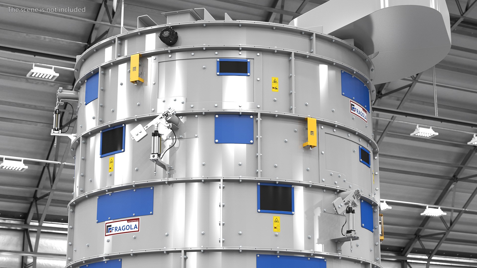 3D Agricultural Rotary Cooler RRF25-4 - TurboSquid 1992615