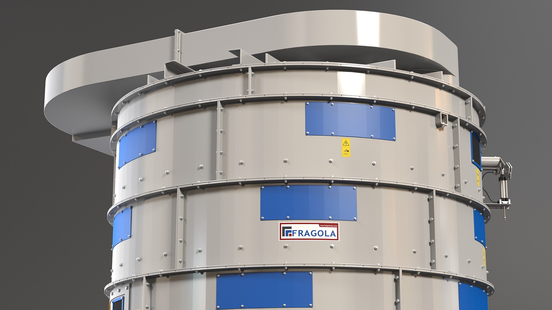 3D Agricultural Rotary Cooler RRF25-4 - TurboSquid 1992615