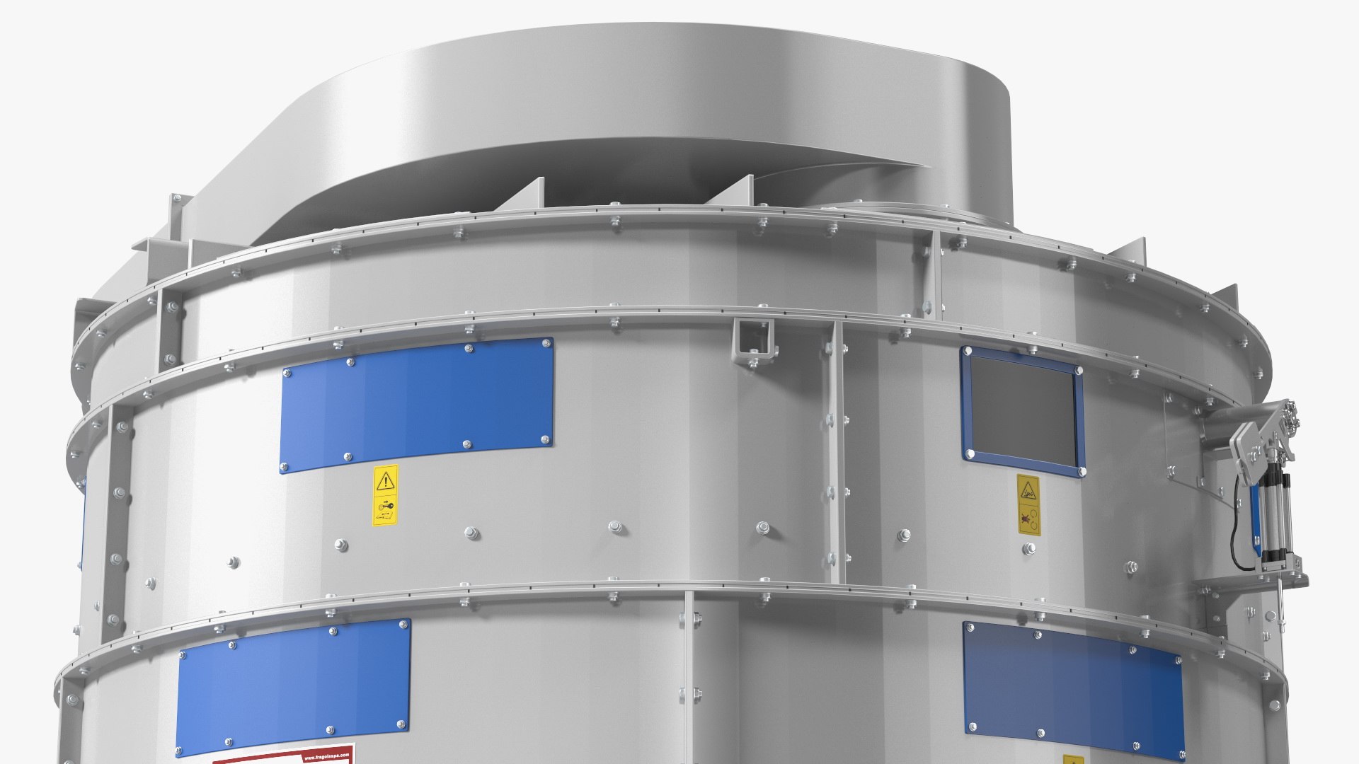 3D Agricultural Rotary Cooler RRF25-4 - TurboSquid 1992615