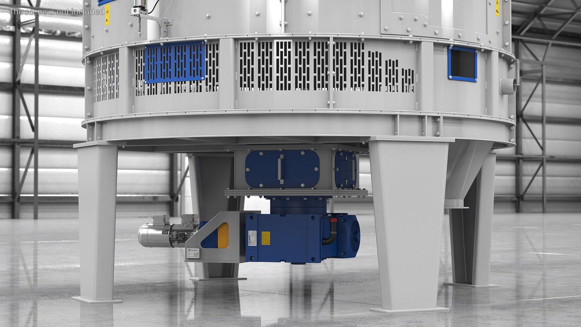 3D Agricultural Rotary Cooler RRF25-4 - TurboSquid 1992615