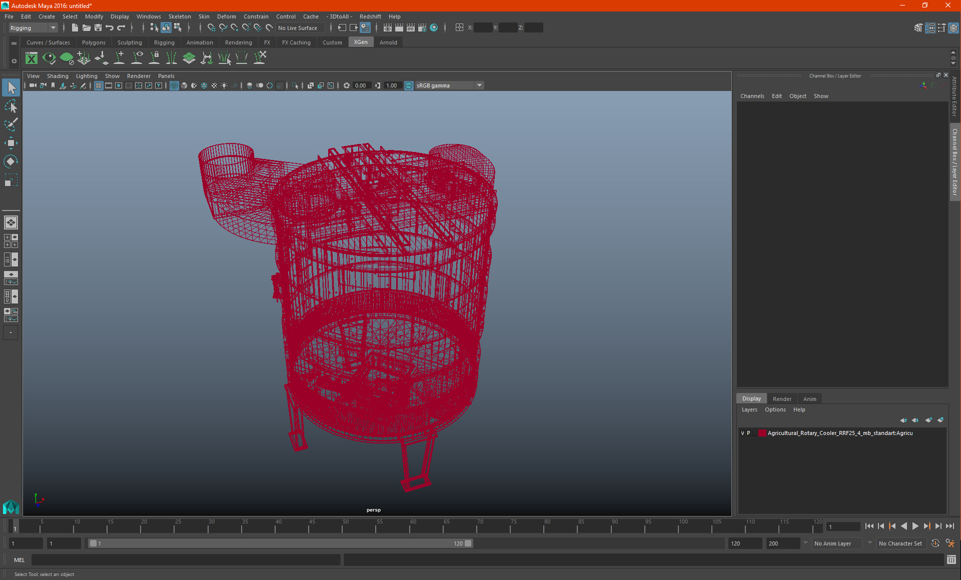 3D Agricultural Rotary Cooler RRF25-4 - TurboSquid 1992615