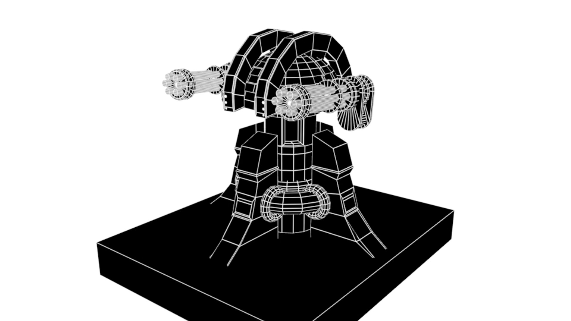3D Weapon War Model - TurboSquid 1566267