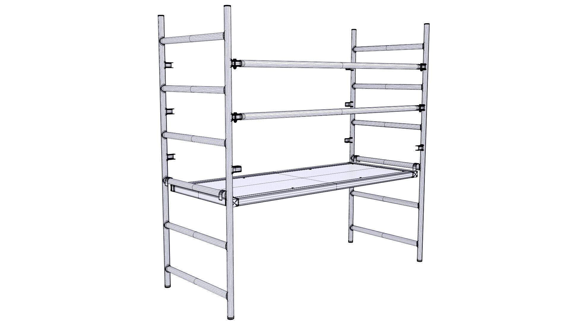 3D Indoor Scaffolding 3 Model - TurboSquid 2257465