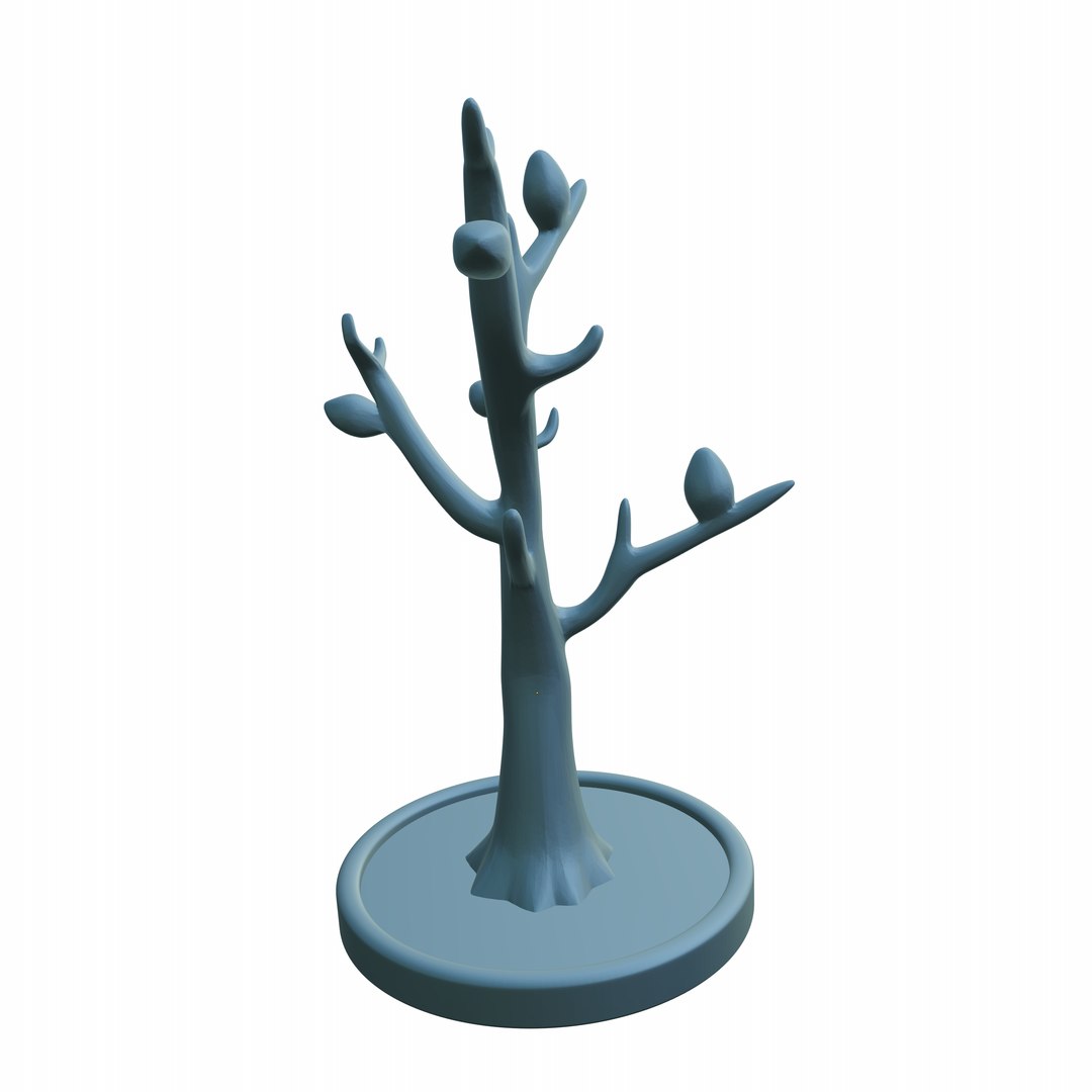 Jewelry Tree Stand 3D - TurboSquid 2199484