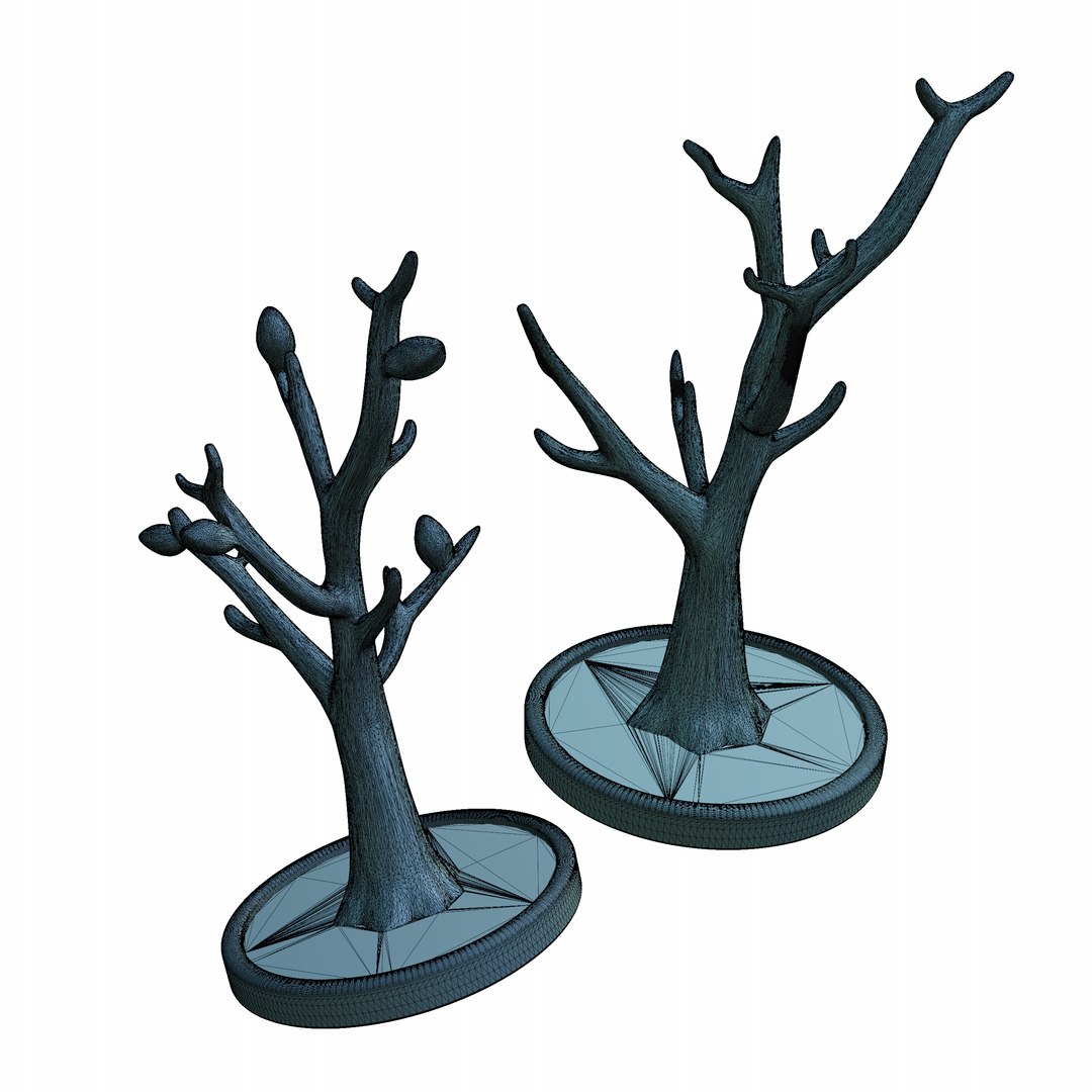 Jewelry Tree Stand 3D - TurboSquid 2199484