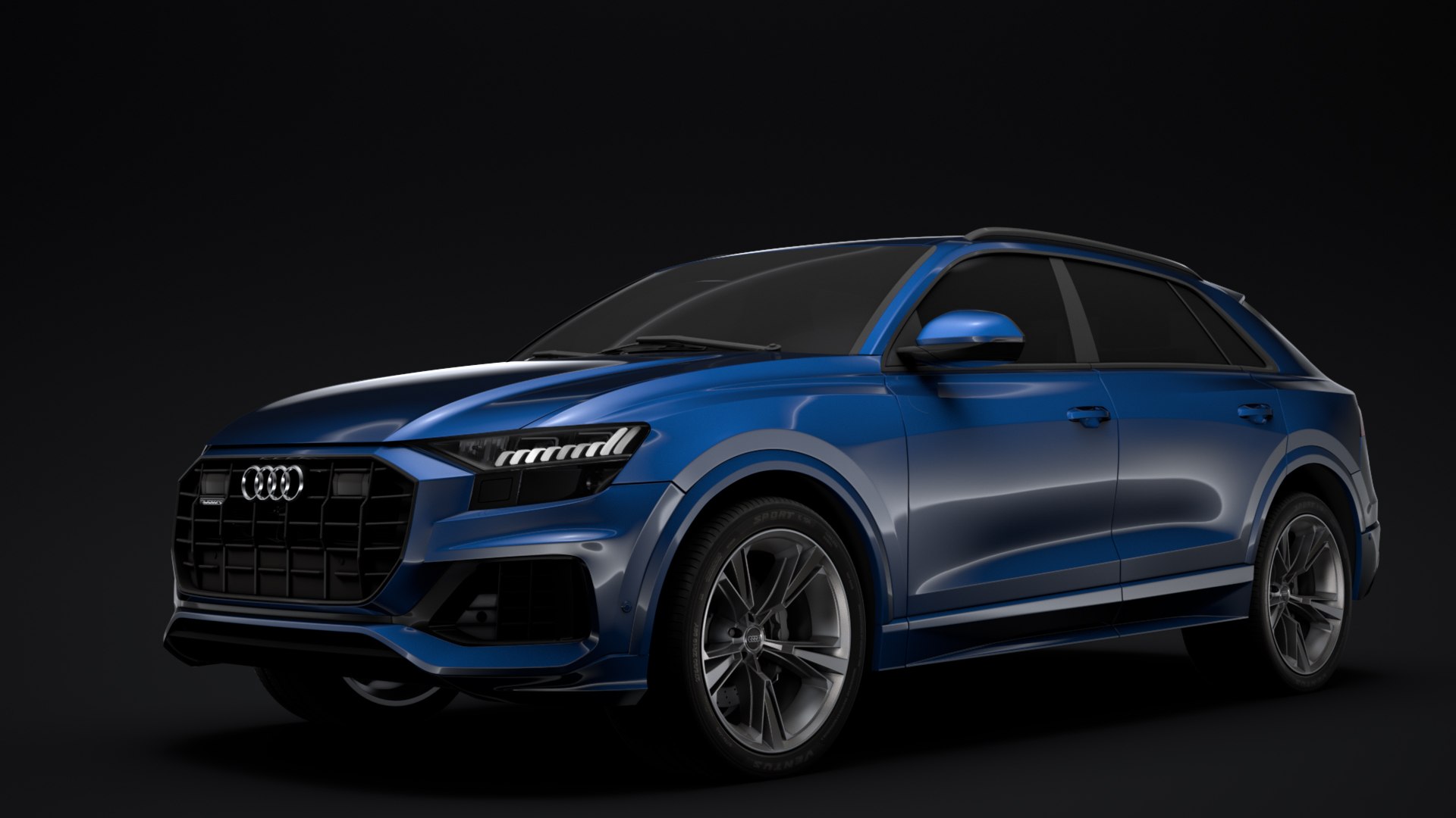3D audi q8 55 tfsi - TurboSquid 1333351