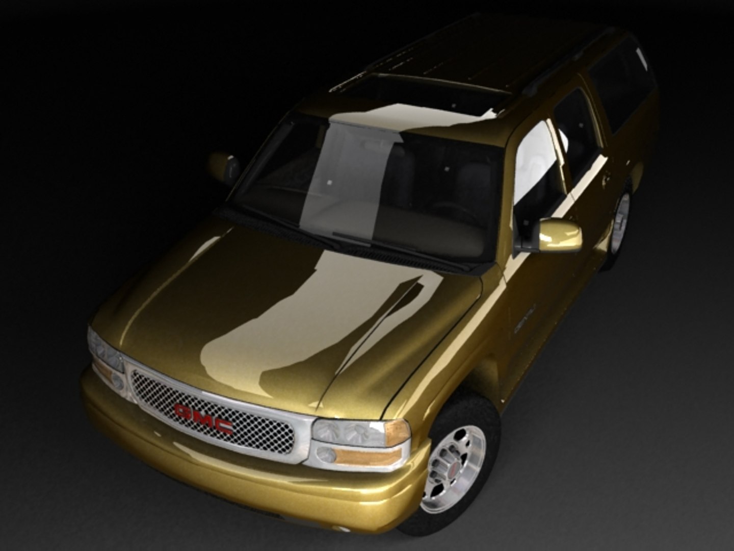 Gmc Yukon Xl Denali 3d Model