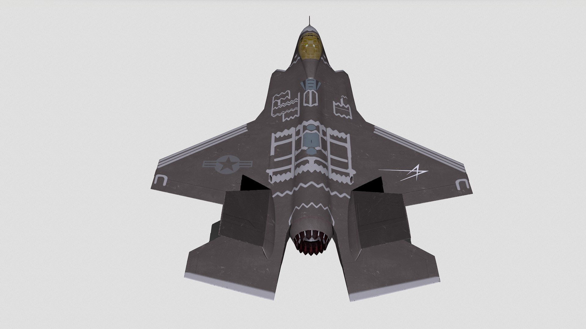 Lockheed Martin F-35A Lightning II 3D Model - TurboSquid 1837986