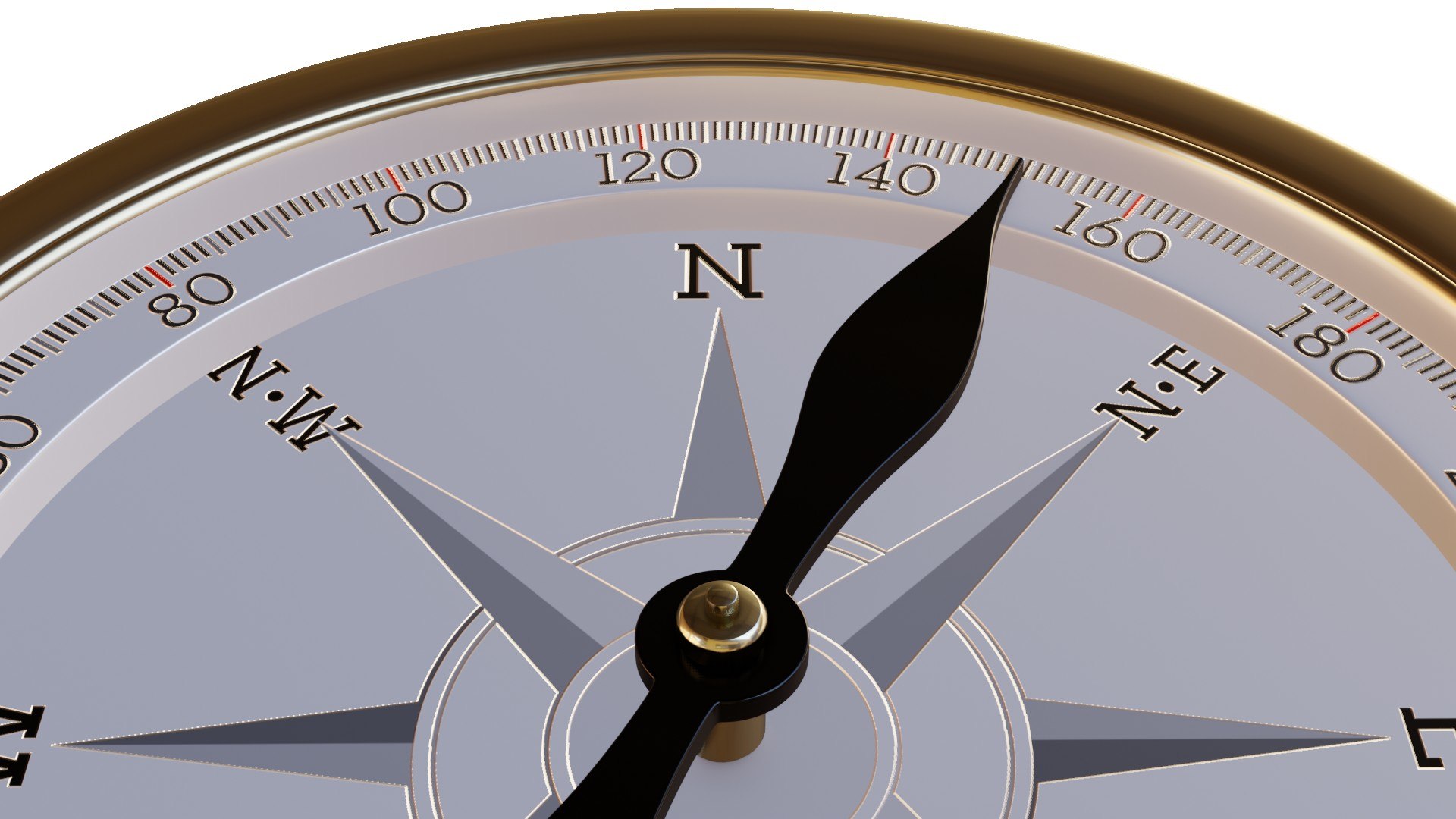 Golden Compass 3D Model - TurboSquid 2135345