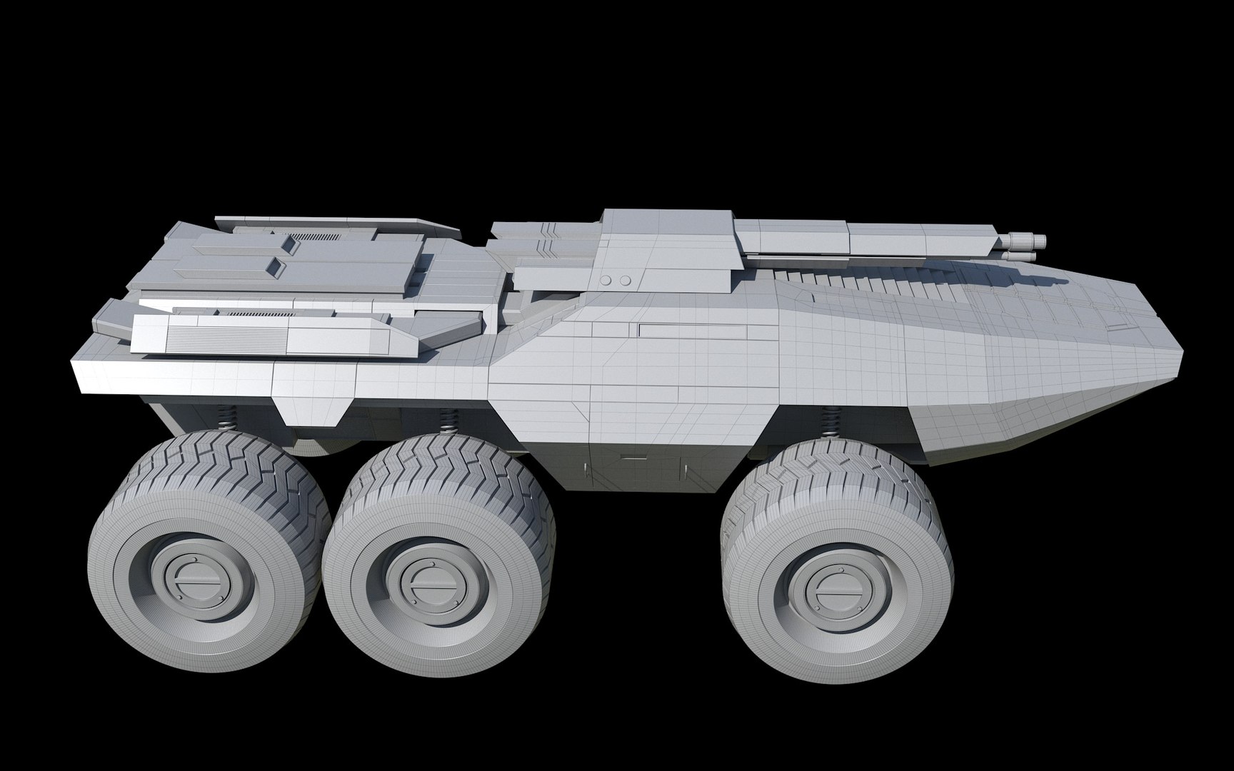 3D Mako M35 Mass Effect Model - TurboSquid 2144462