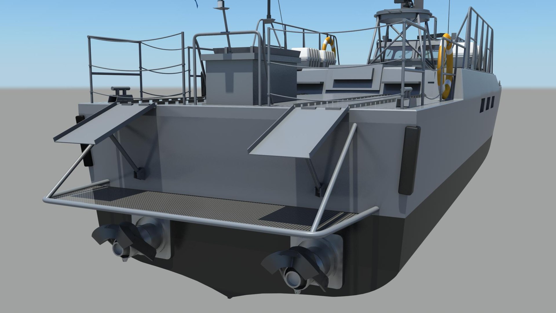 3d Combat Boat 90 H