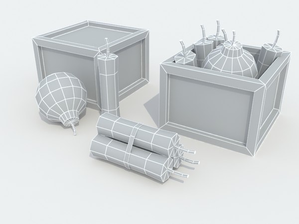 3D tnt cartoon pack - TurboSquid 1278158