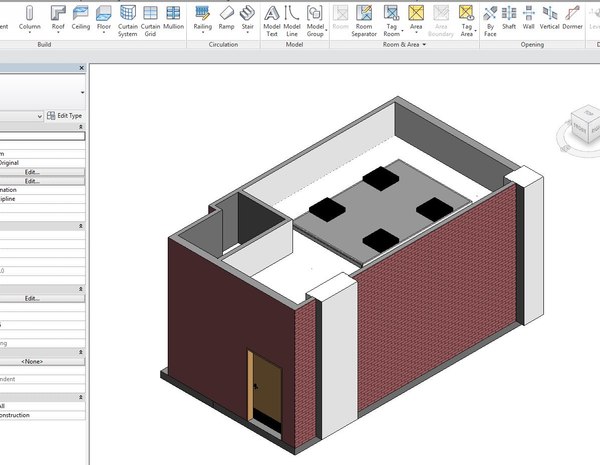 3D revit patient room model - TurboSquid 1165449