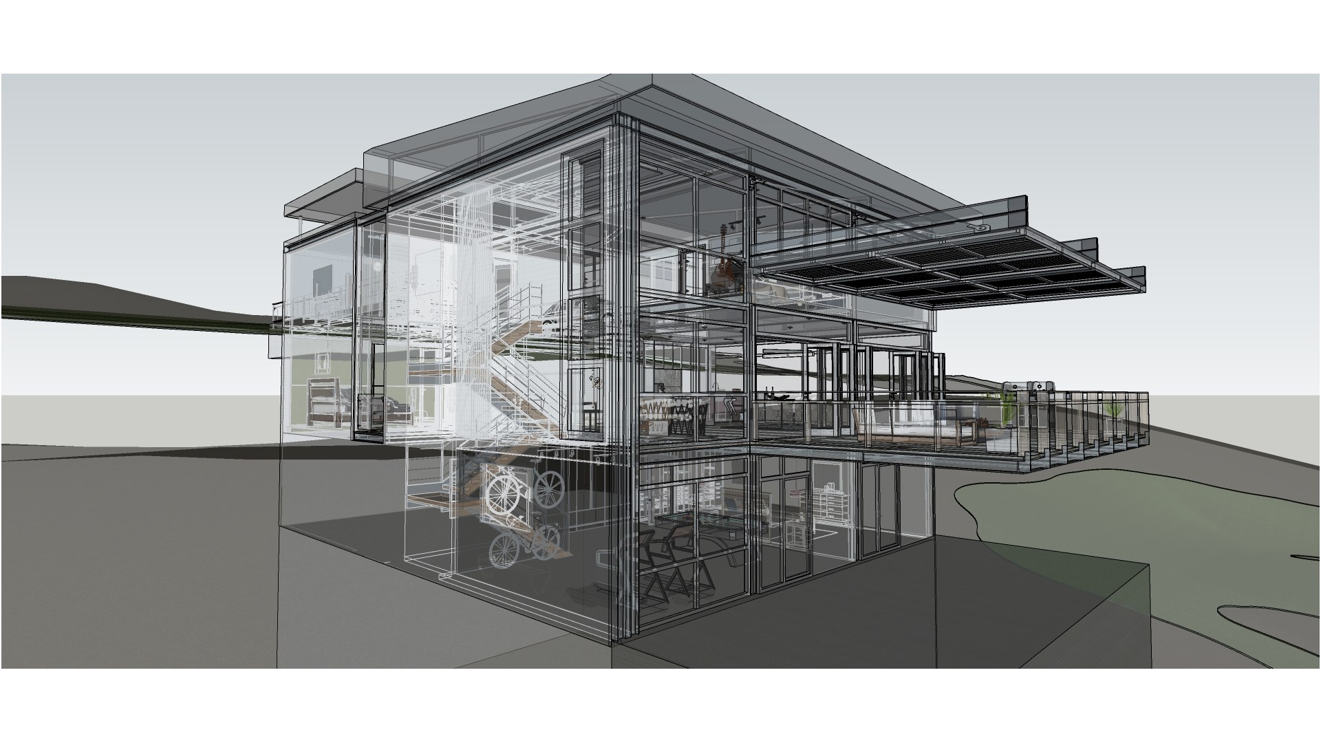 3D Modern House - B - TurboSquid 1741938